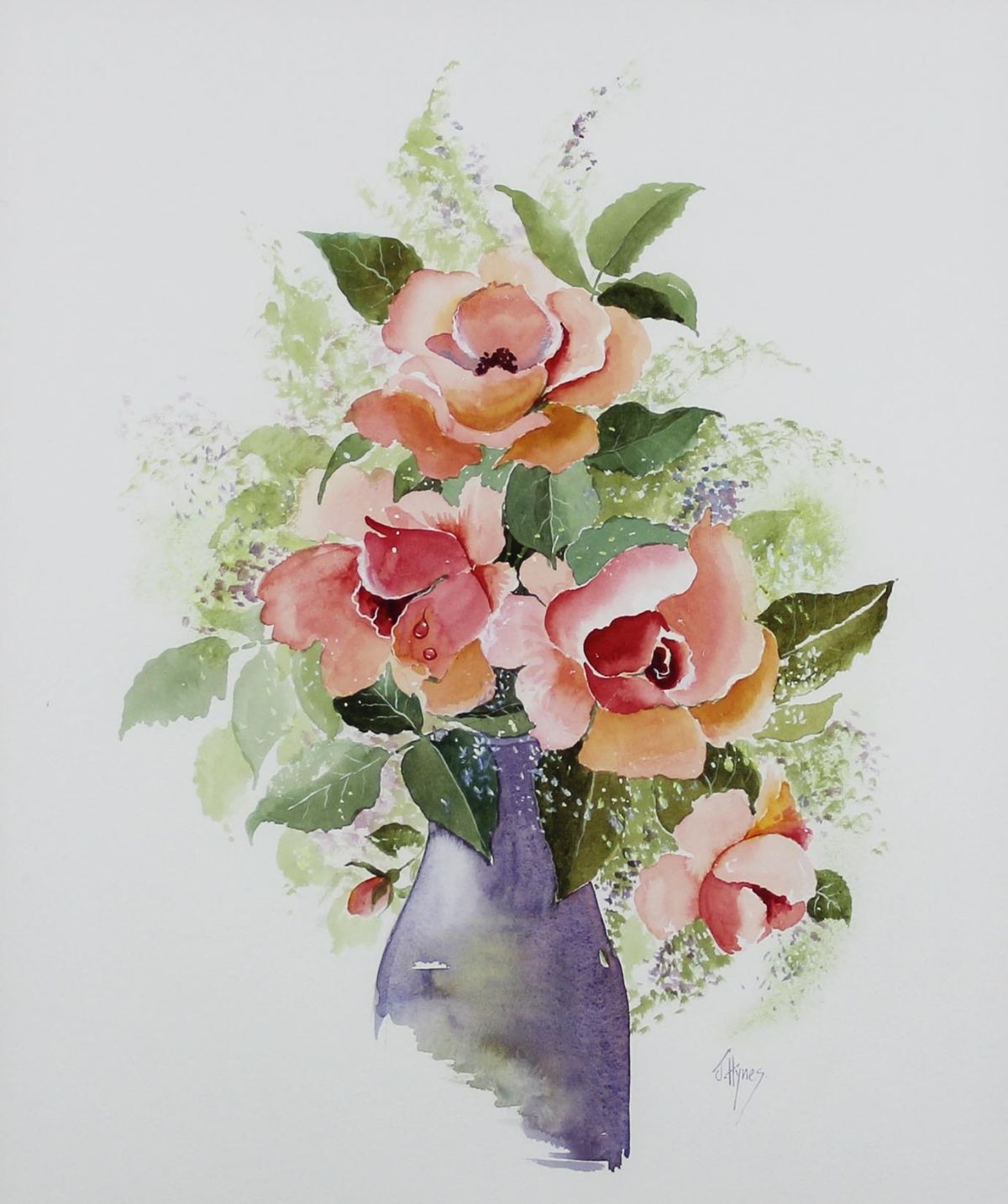 Joe Hynes | Roses | MutualArt