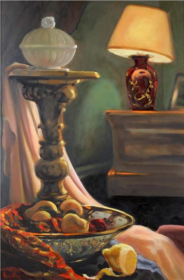 Ken Hamilton | Still Life with Lamp | MutualArt