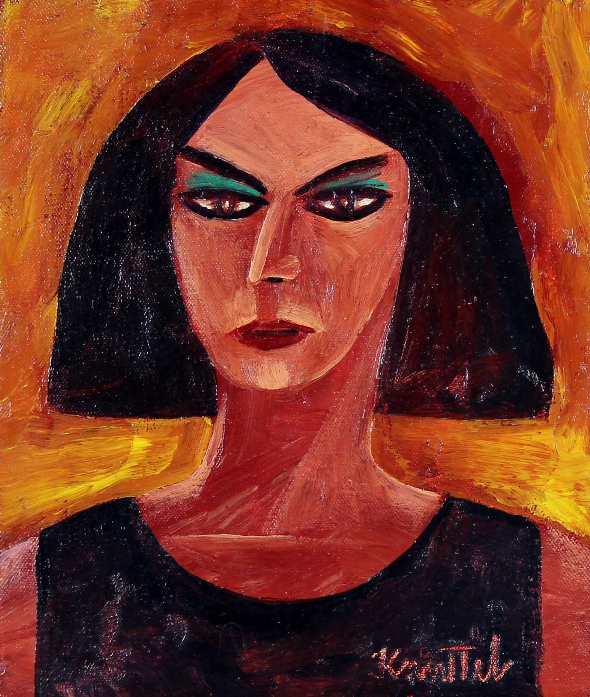 Graham Knuttel | Head of a Lady | MutualArt