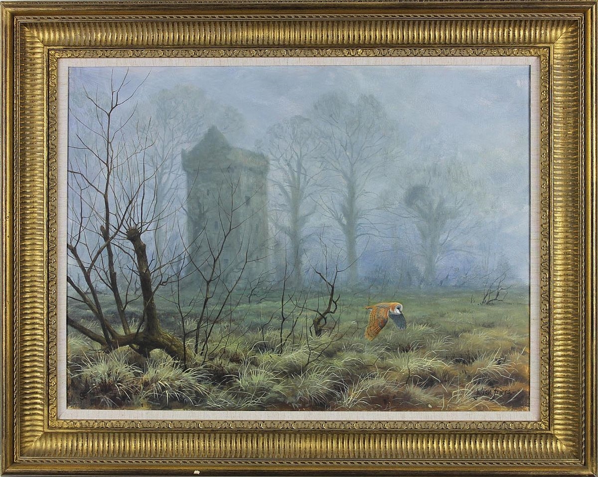 Julian Friers | Owl in Flight | MutualArt