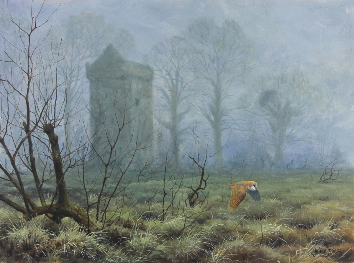 Julian Friers | Owl in Flight | MutualArt