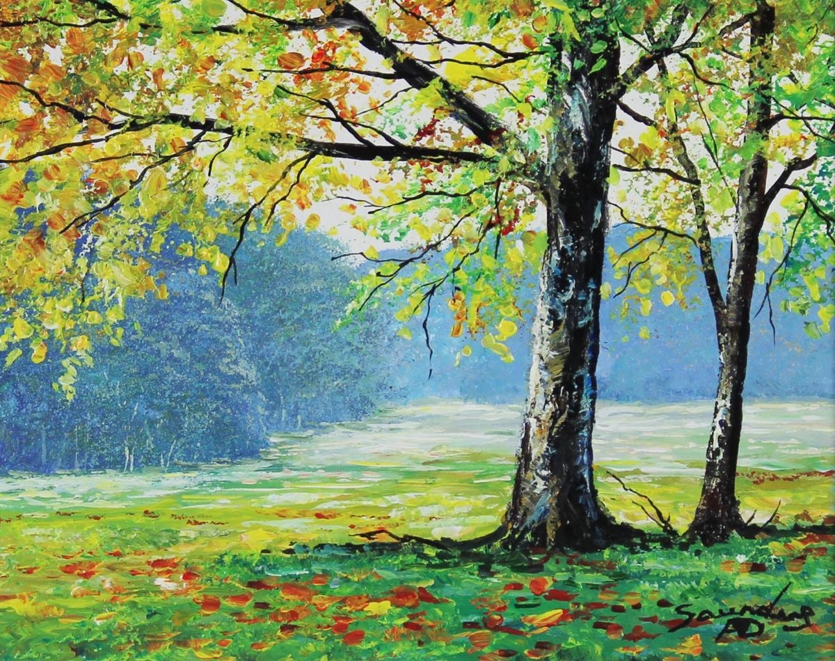 Andy Saunders | Park View | MutualArt