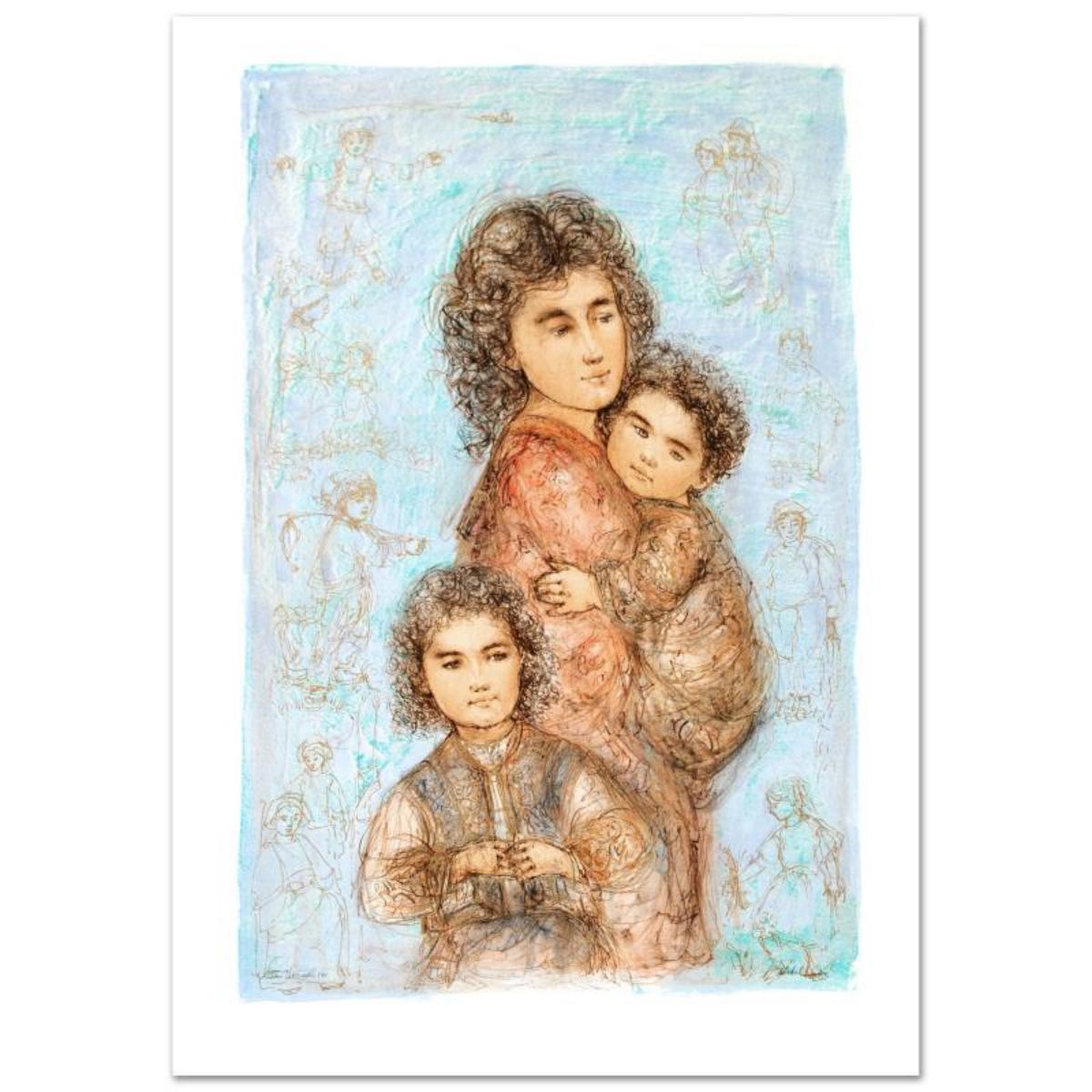 Edna Hibel | Catherine and Children | MutualArt