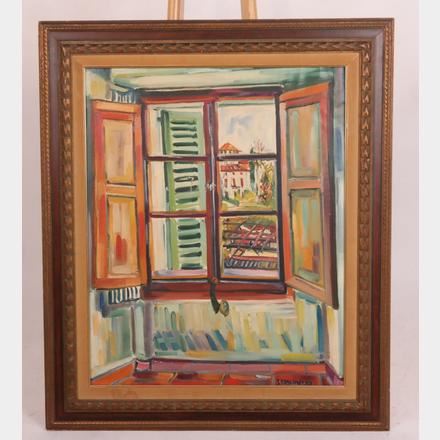 Jacues Koslowsky | Scene at a Window | MutualArt
