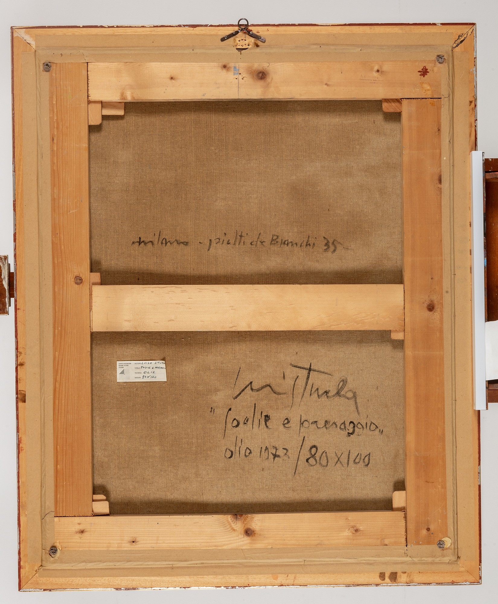 Luiso Sturla | Foglie e paesaggio 1977 (1977) | MutualArt