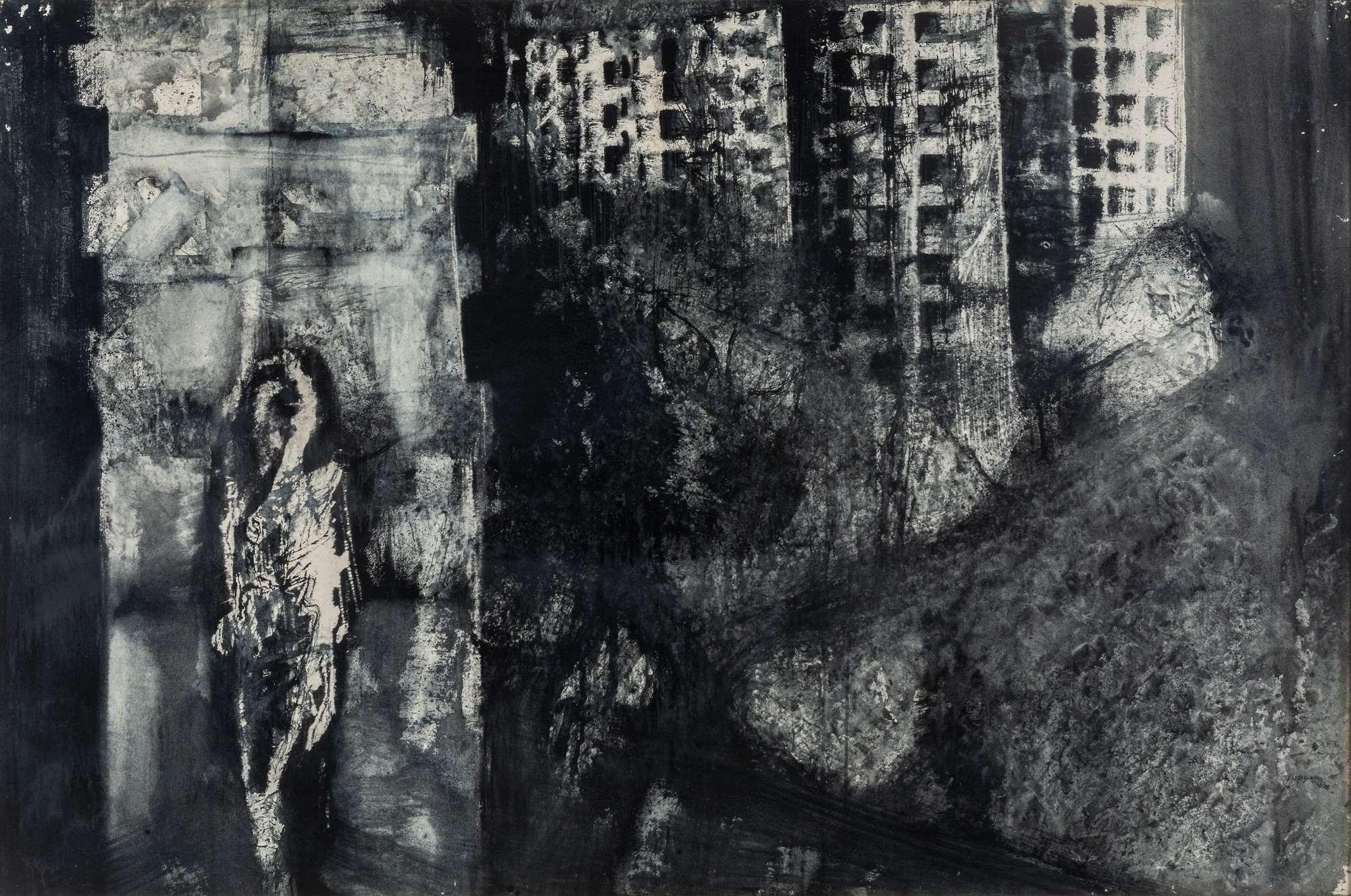 Renzo Vespignani | Periferie 1963 (1963) | MutualArt