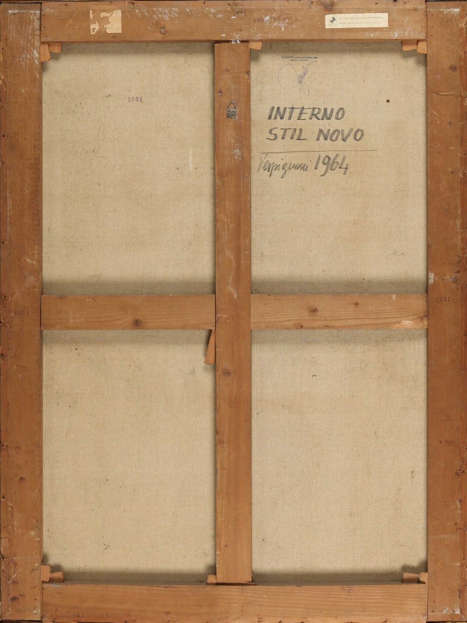 Renzo Vespignani | Interno Stil Novo 1964 (1964) | MutualArt