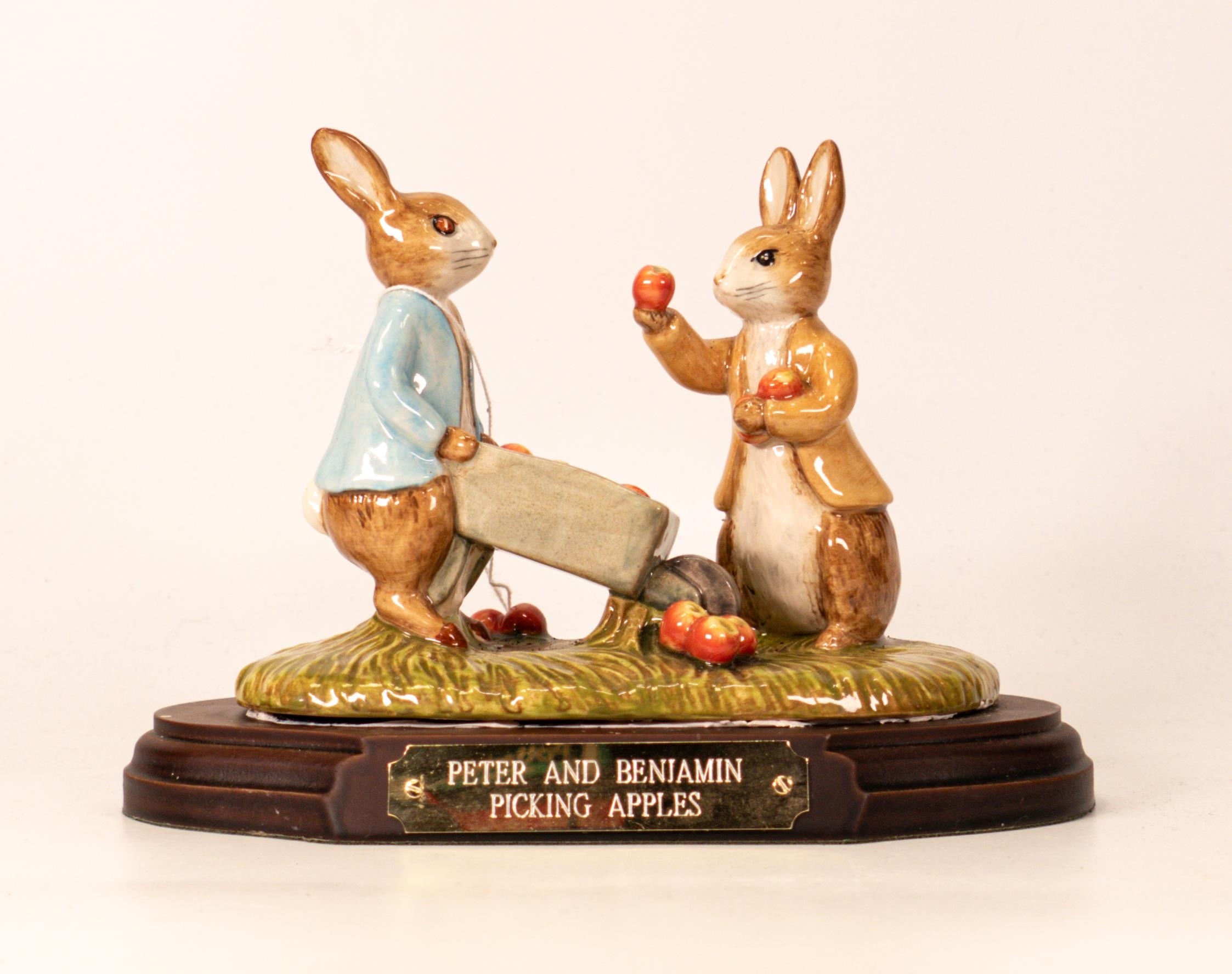 Beatrix Potter | John Beswick Beatrix Potter Tableau Peter & Benjamin ...