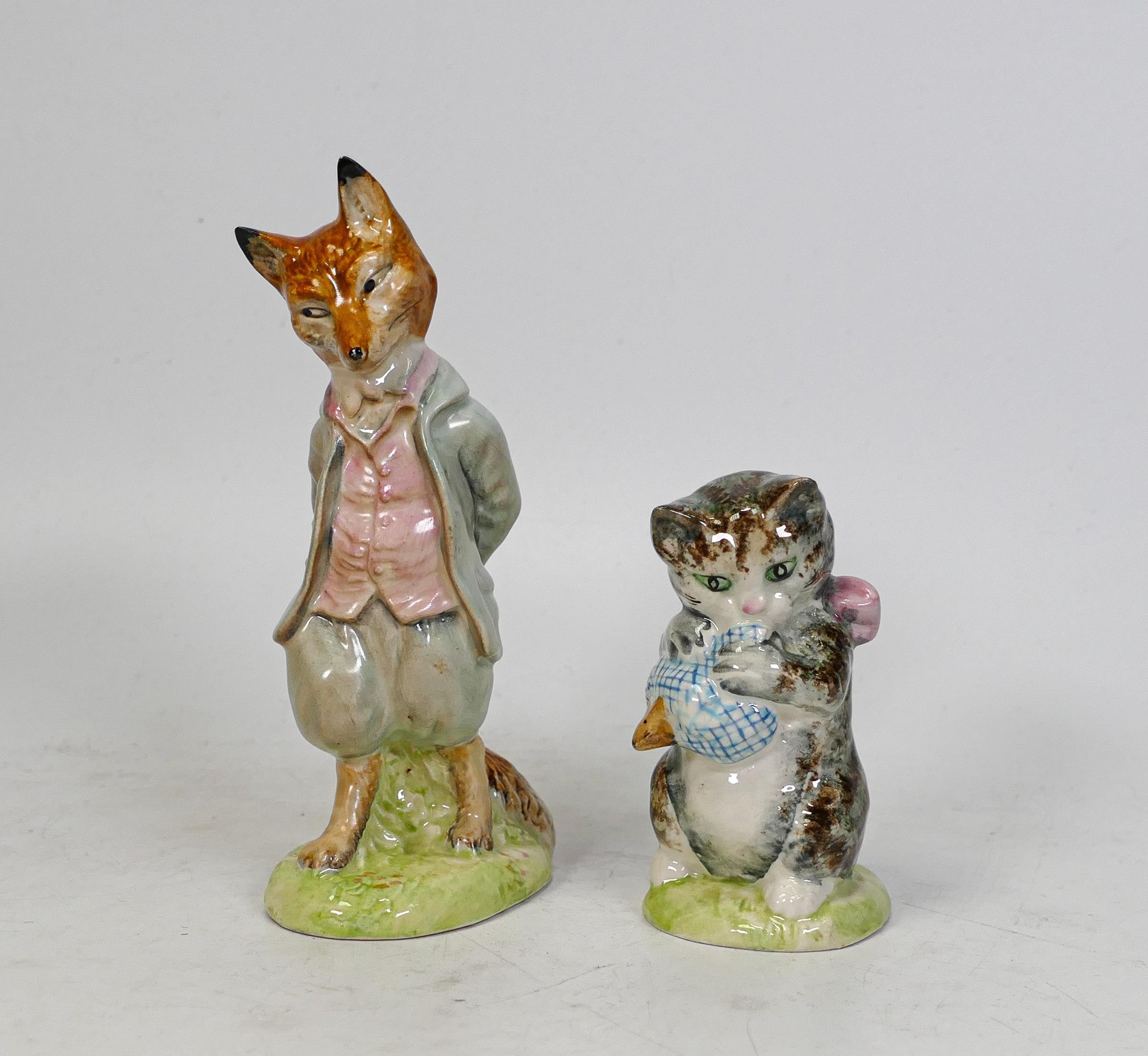 Beatrix Potter | Beswick Beatrix Potter BP2 figures Foxy Whiskered ...