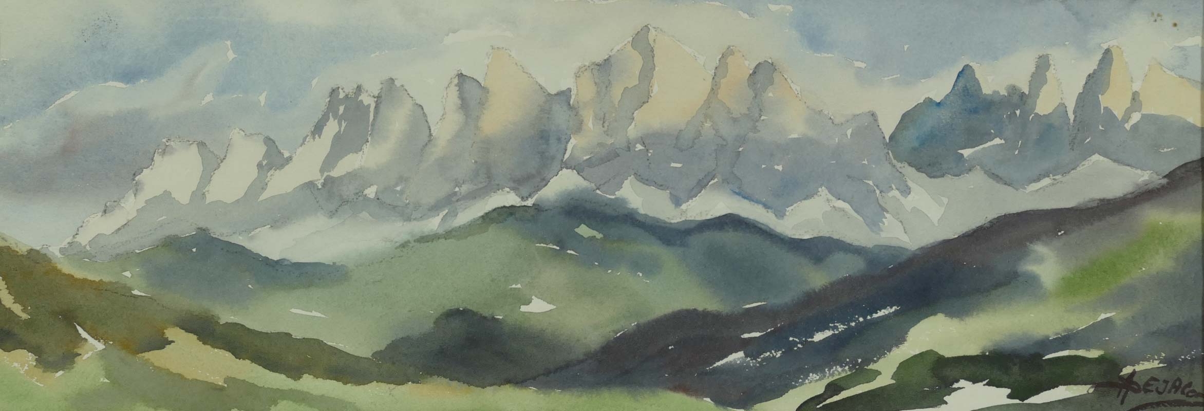 Alex Dejaco | LE ODLE DI FUNES | MutualArt