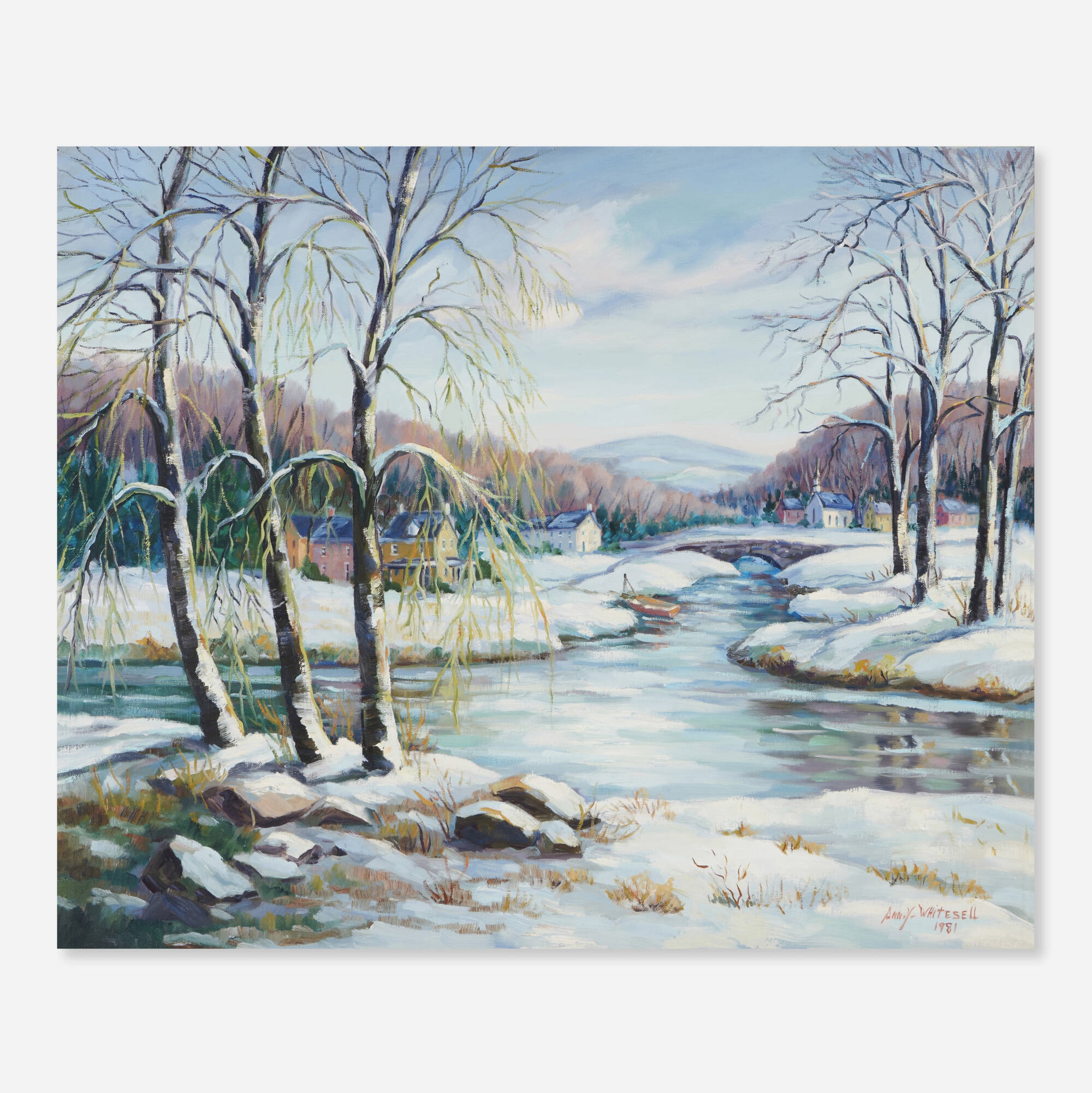 Ann Yost Whitesell | Spring Creek in Pennsylvania (1981) | MutualArt