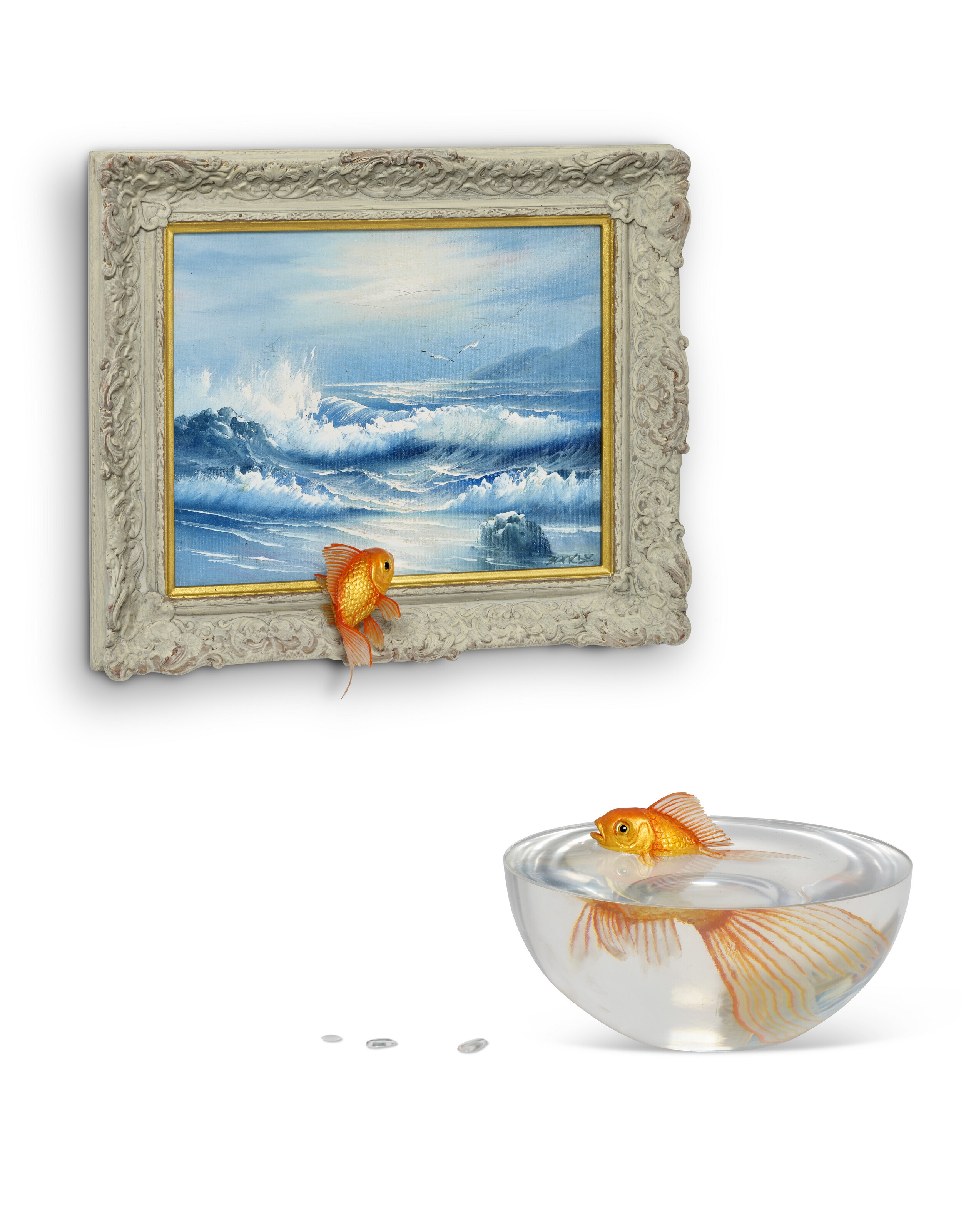 Banksy | Goldfish Bowl (2019) | MutualArt