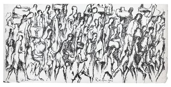 Uche Okeke | Osondu (Refugees) | MutualArt