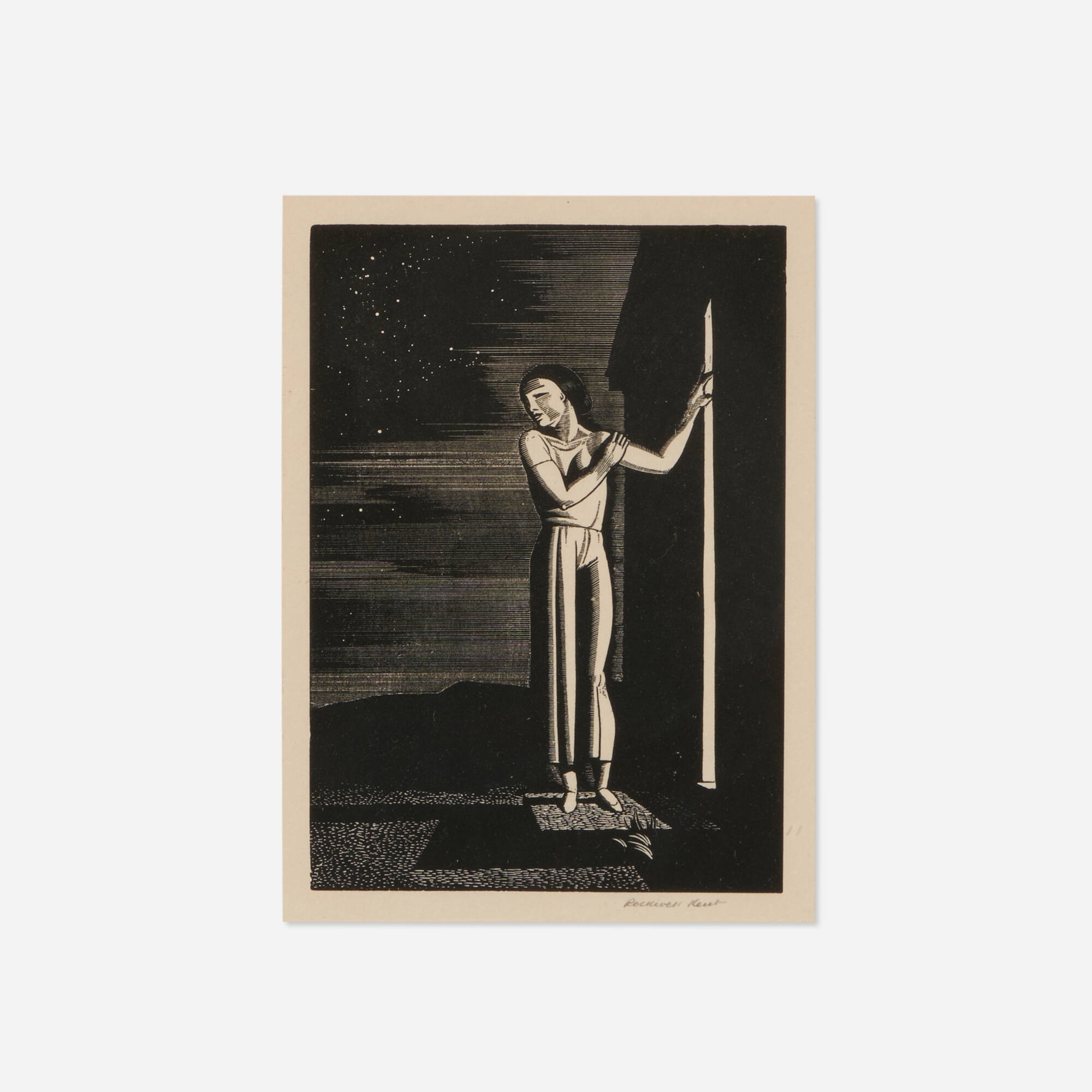 Rockwell Kent | Starry Night (1933) | MutualArt
