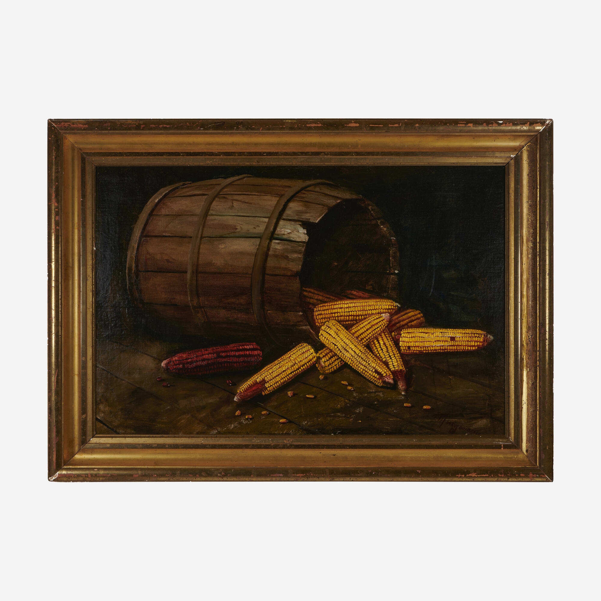 Alfred Montgomery | Barrel and Corn (Circa 1900) | MutualArt
