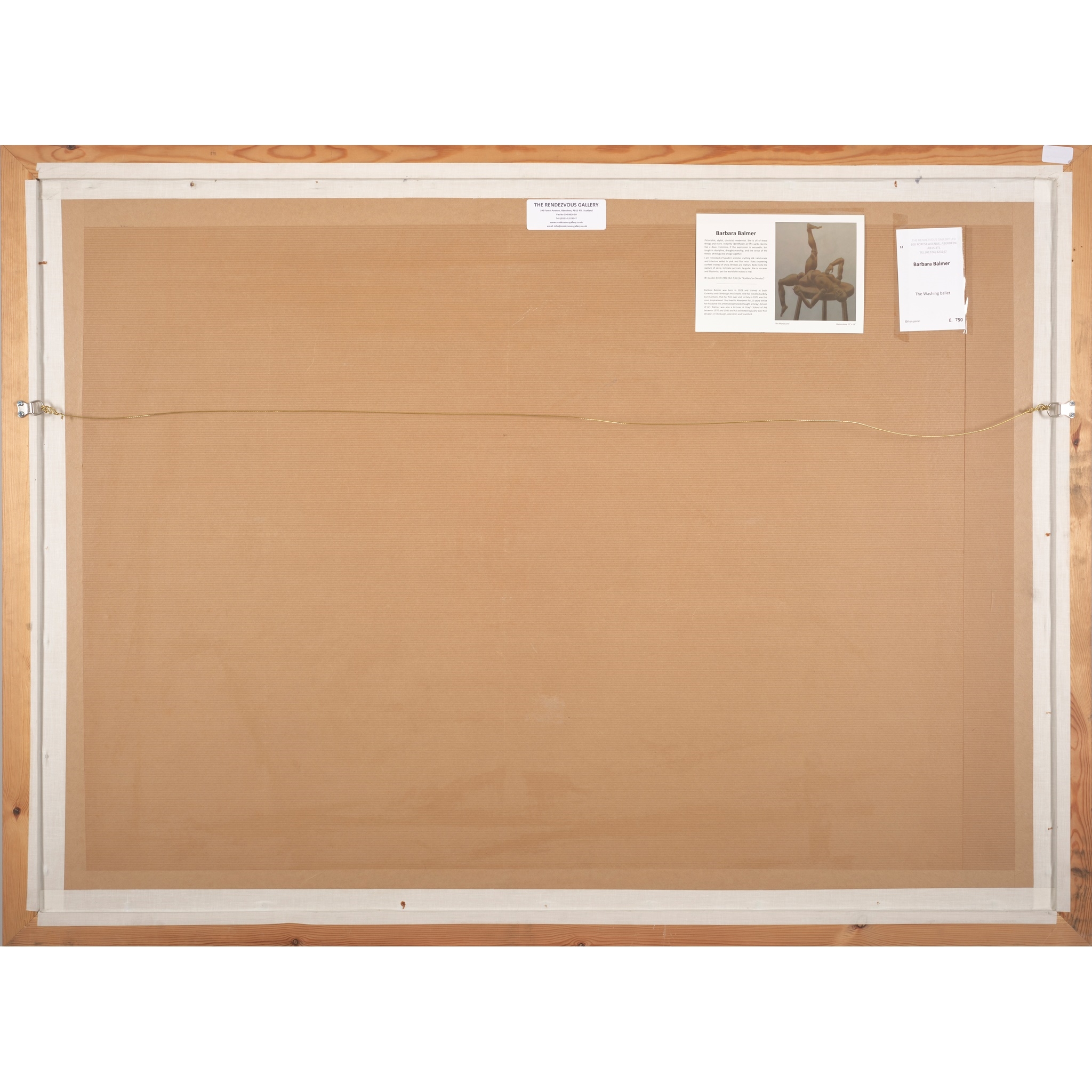 Barbara Balmer | THE WASHING BALLET | MutualArt