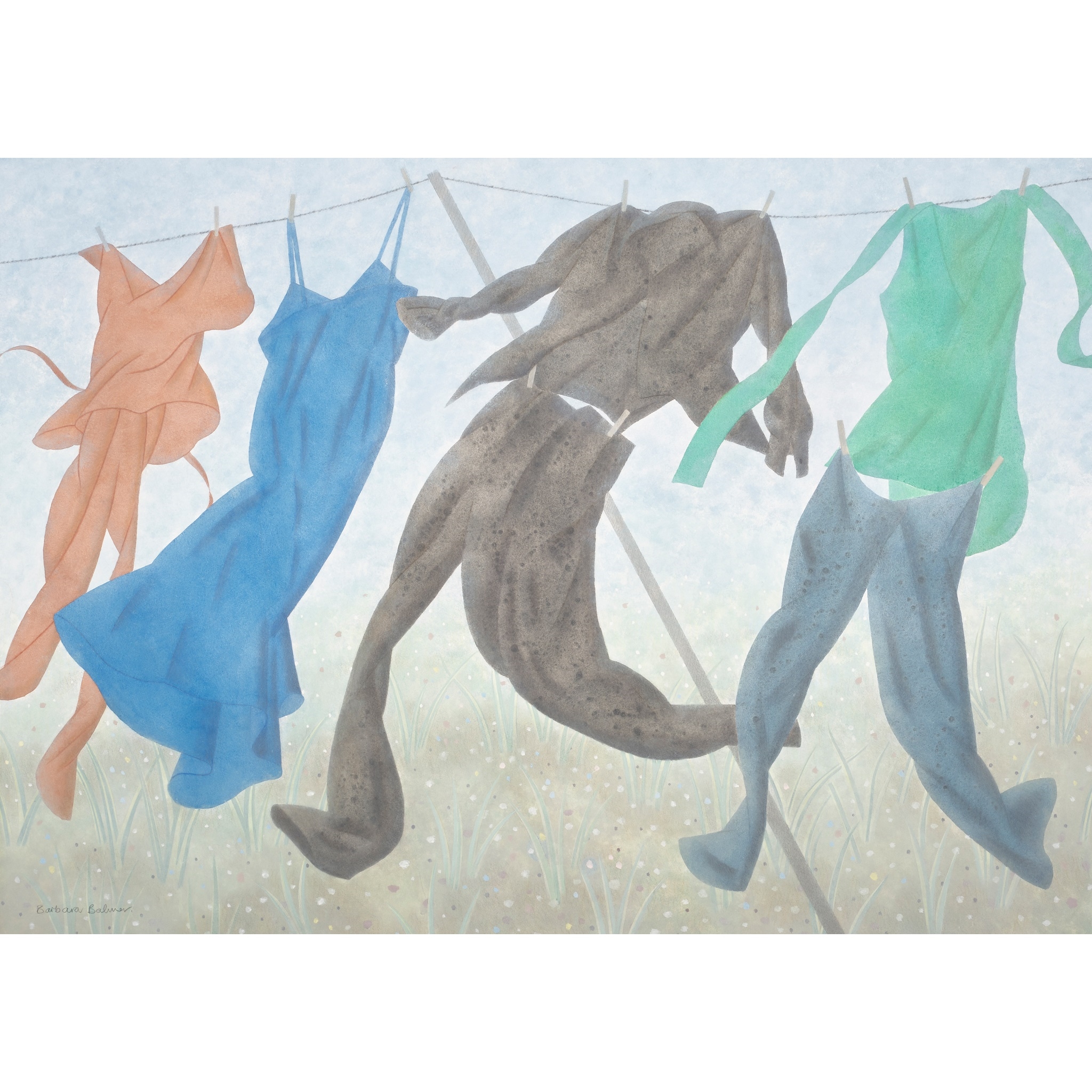 Barbara Balmer | THE WASHING BALLET | MutualArt