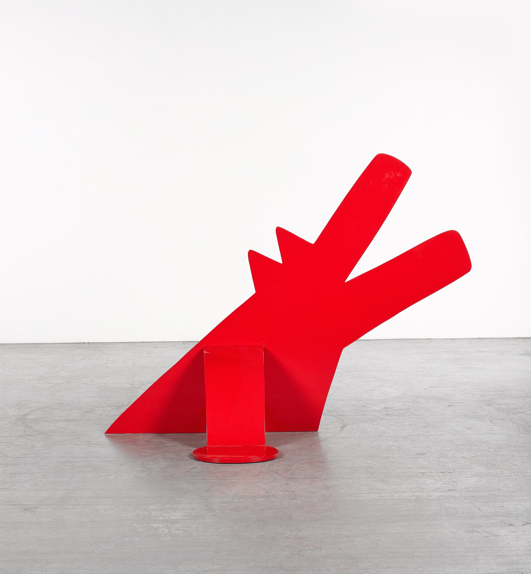 Keith Haring | Red Dog For Landois (1986 - 1987) | MutualArt