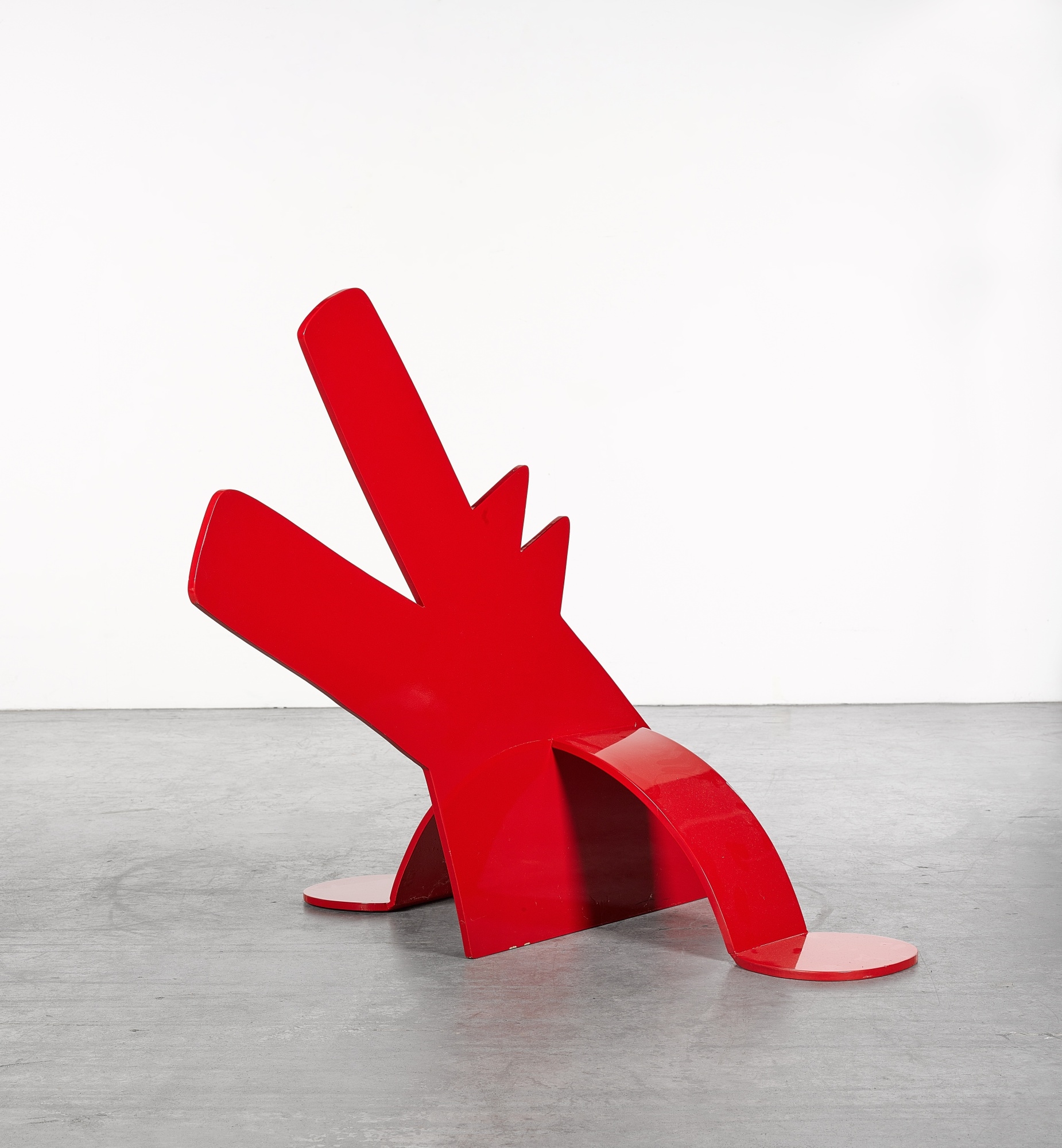 Keith Haring | Red Dog For Landois (1986 - 1987) | MutualArt