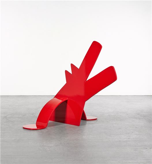 Keith Haring | Red Dog For Landois (1986 - 1987) | MutualArt