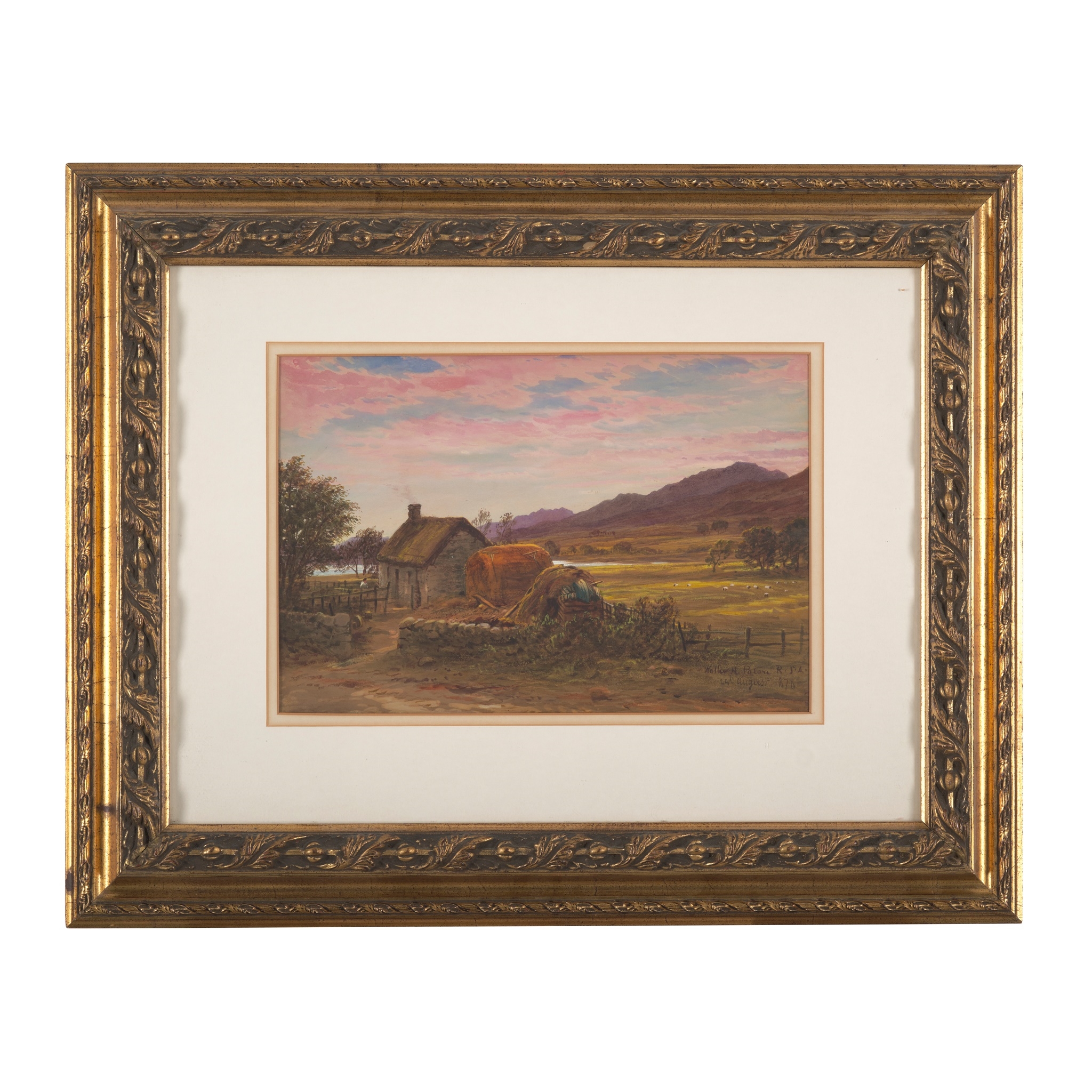 Waller Hugh Paton | FARMSTEAD AT SUNSET | MutualArt