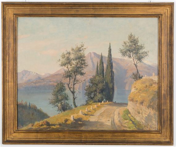 G. Grossi | LACUSTRIAN LANDSCAPE (1937) | MutualArt