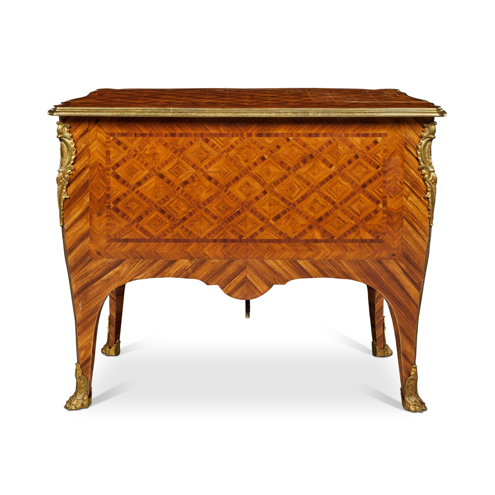 Charles Cressent | A Louis XV Gilt-Bronze Mounted Bois Satiné Commode ...