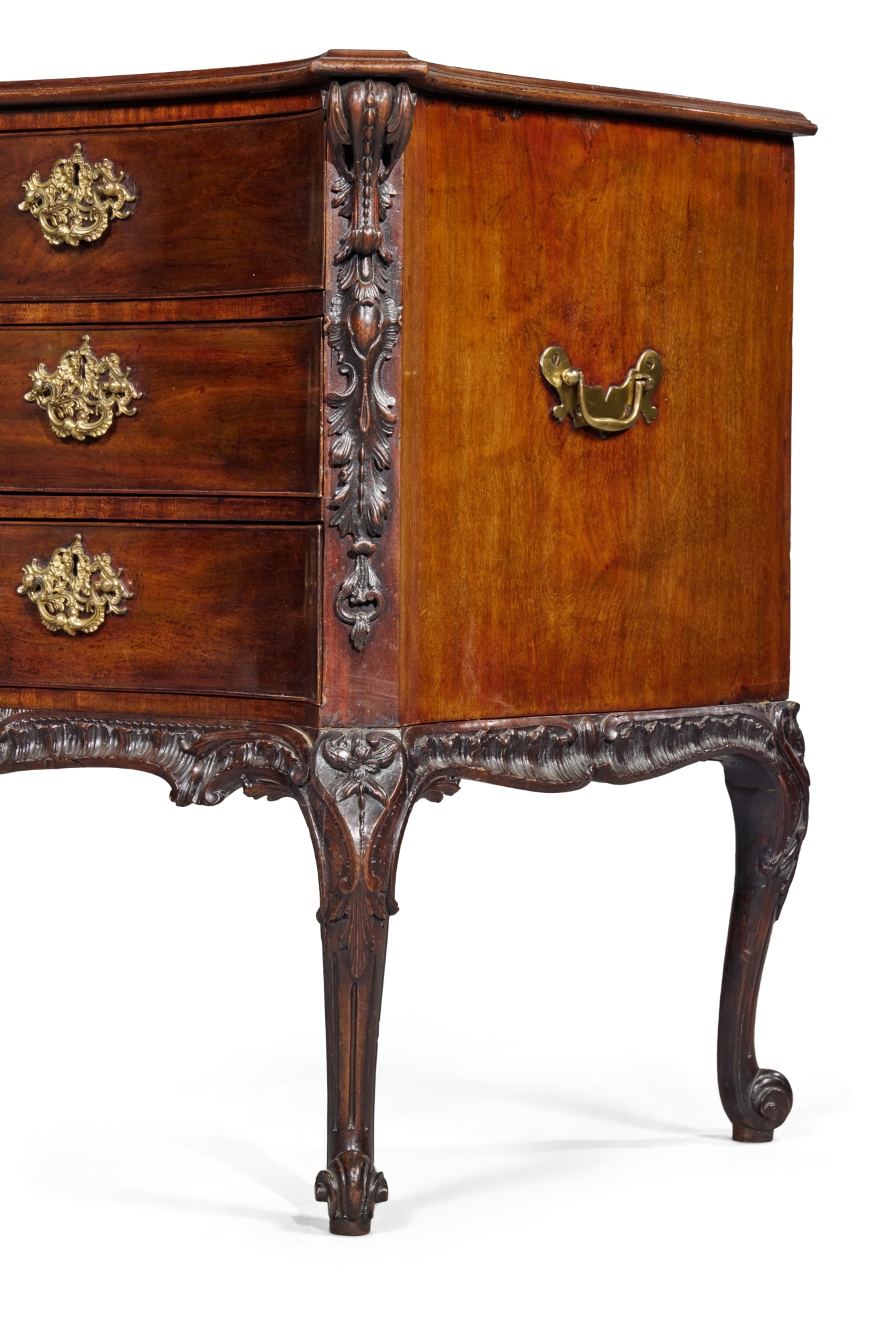 Thomas Chippendale | A George III Carved Mahogany Commode in the manner ...