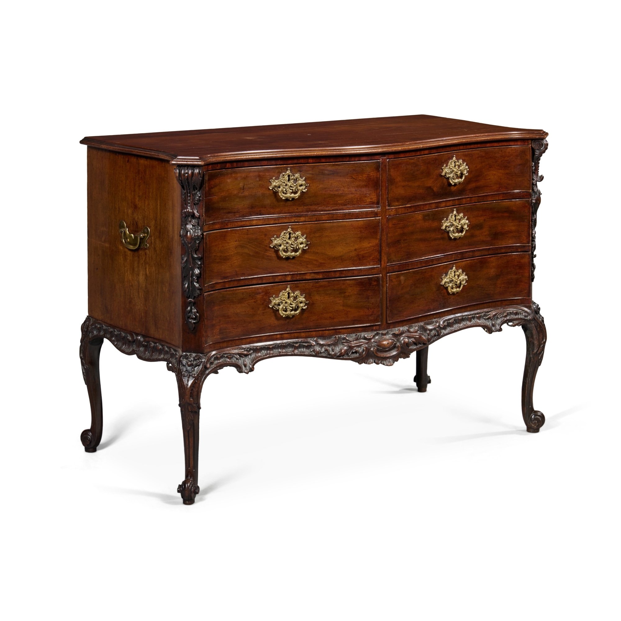 Thomas Chippendale | A George III Carved Mahogany Commode in the manner ...