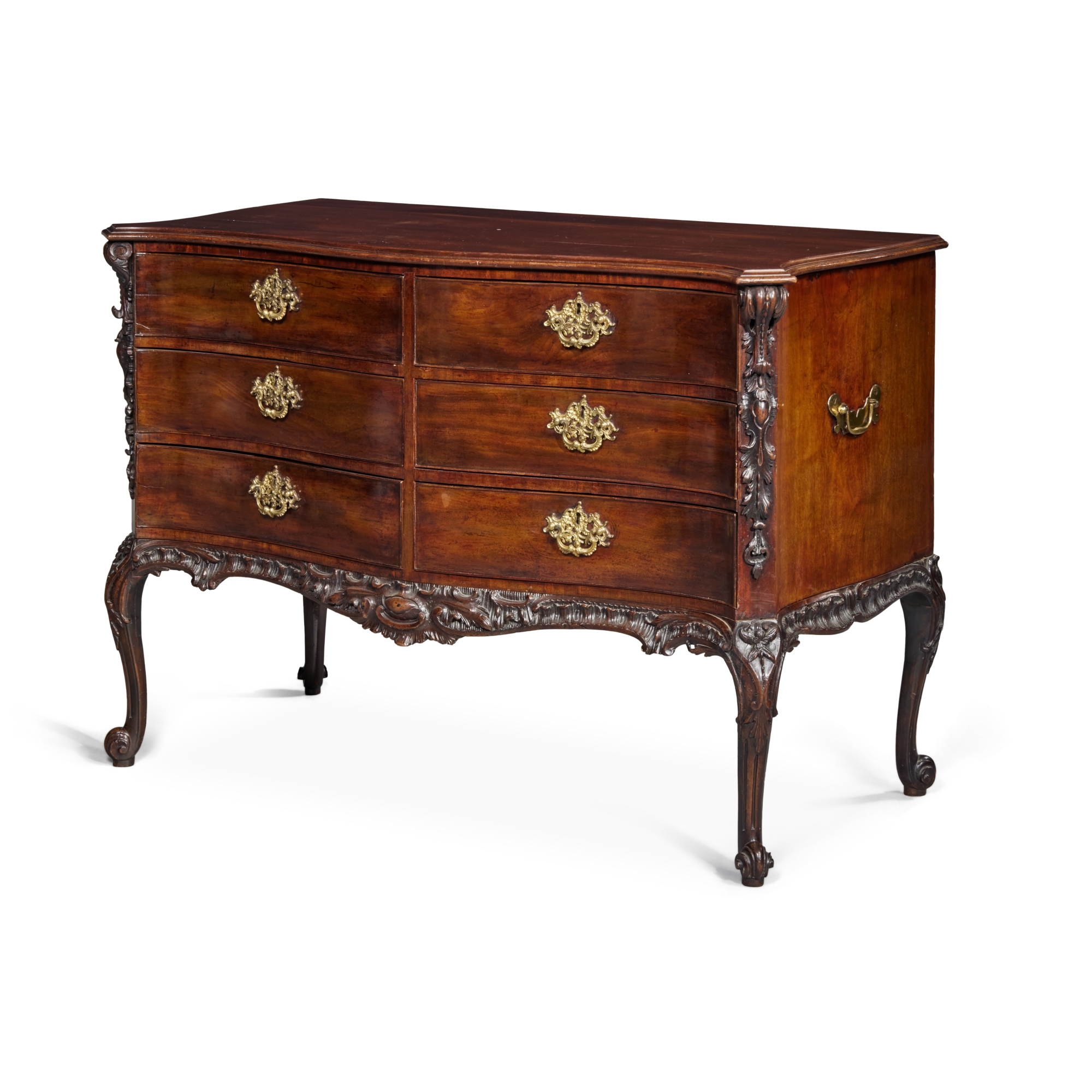 Thomas Chippendale | A George III Carved Mahogany Commode in the manner ...