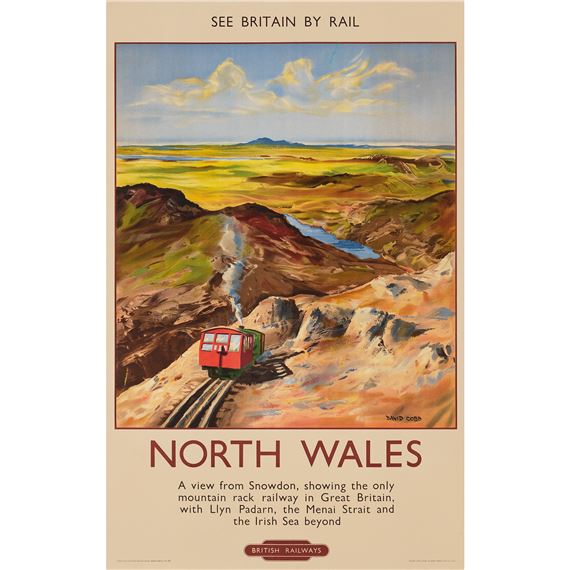 David Cobb | North Wales - a view from Snowdon (1950) | MutualArt