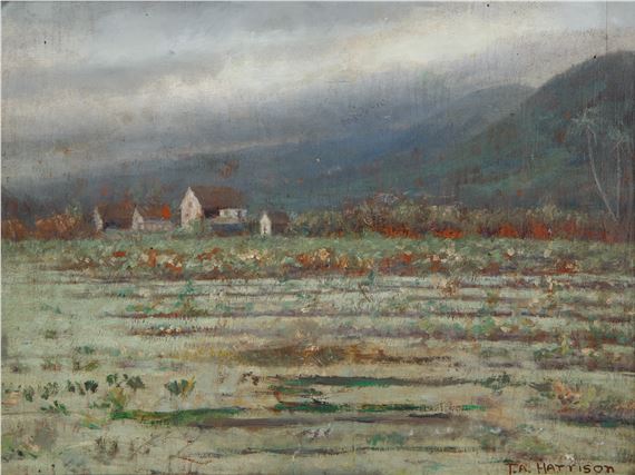 Thomas Alexander Harrison | ON THE RIVER LOING (1901) | MutualArt