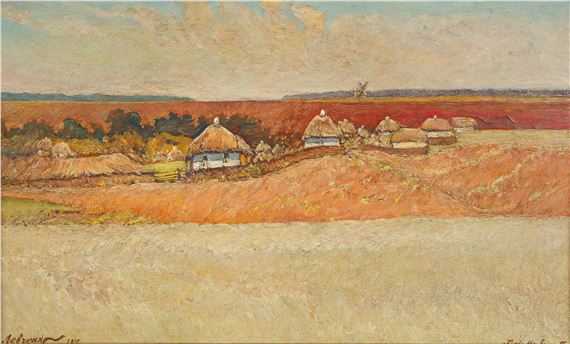 Petro Oleksiiovych‏ Levchenko | A Flock of Sheep | MutualArt