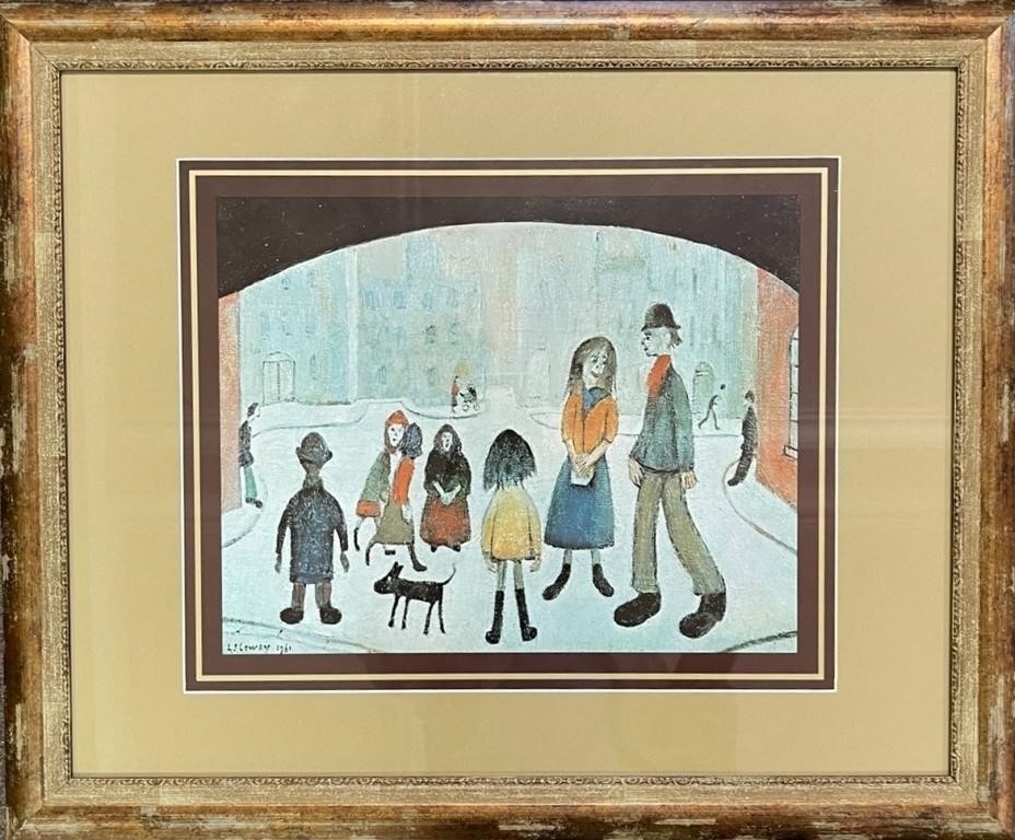 Laurence Stephen Lowry | Matchstick figures | MutualArt