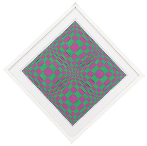 Edoardo Landi | Orthogonal structuring (1969) | MutualArt