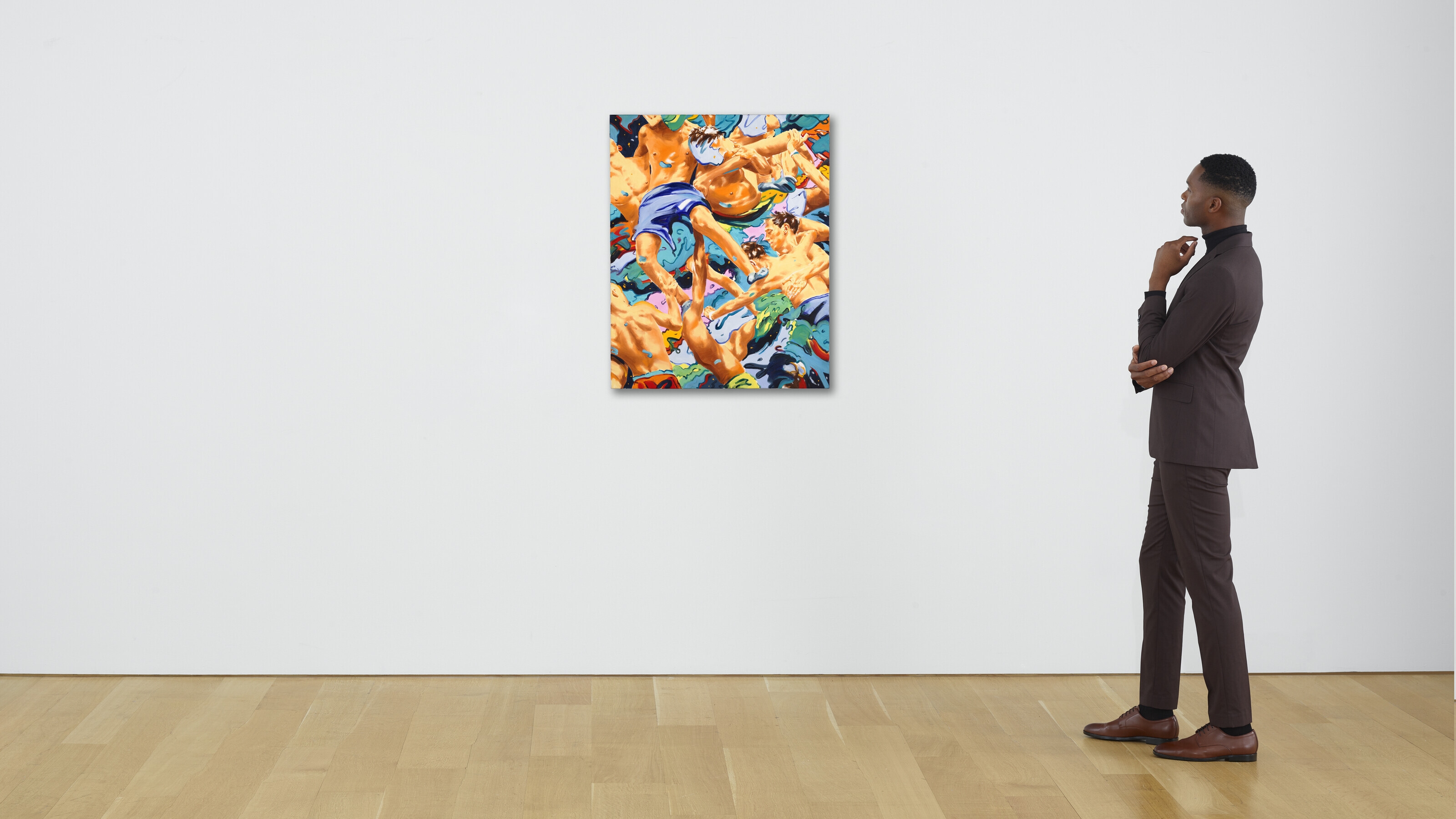 Norbert Bisky | Masse II (2013) | MutualArt