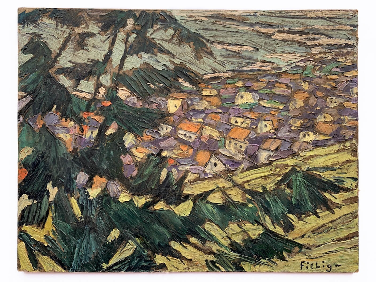 Frédèric Fiebig | City view | MutualArt