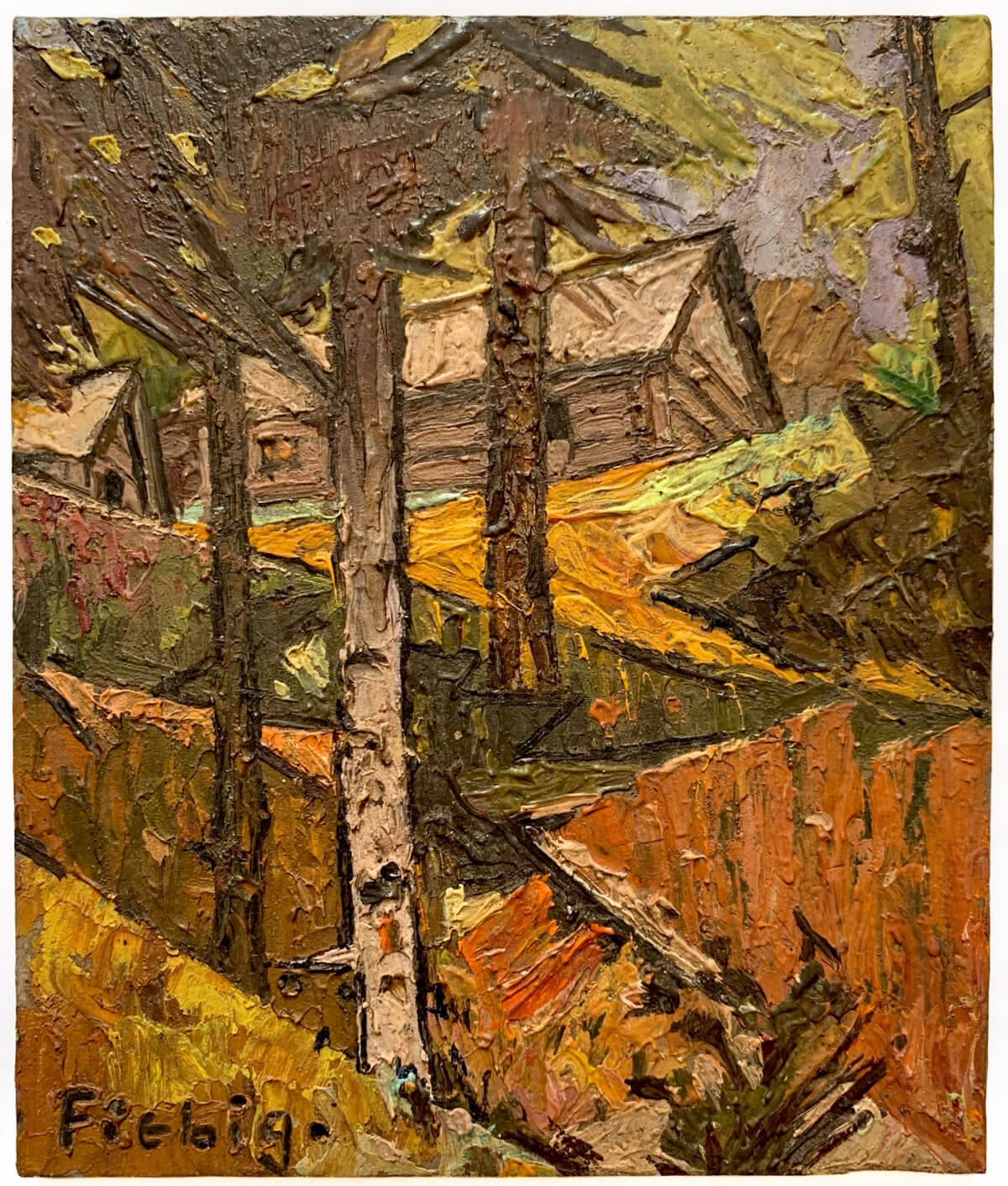 Frédèric Fiebig | Autumn in forest | MutualArt