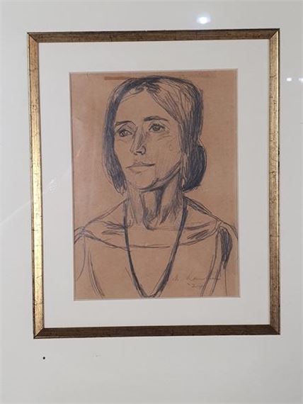 Maggie Laubser | PORTRAIT OF RUTH PROWSE (1924) | MutualArt