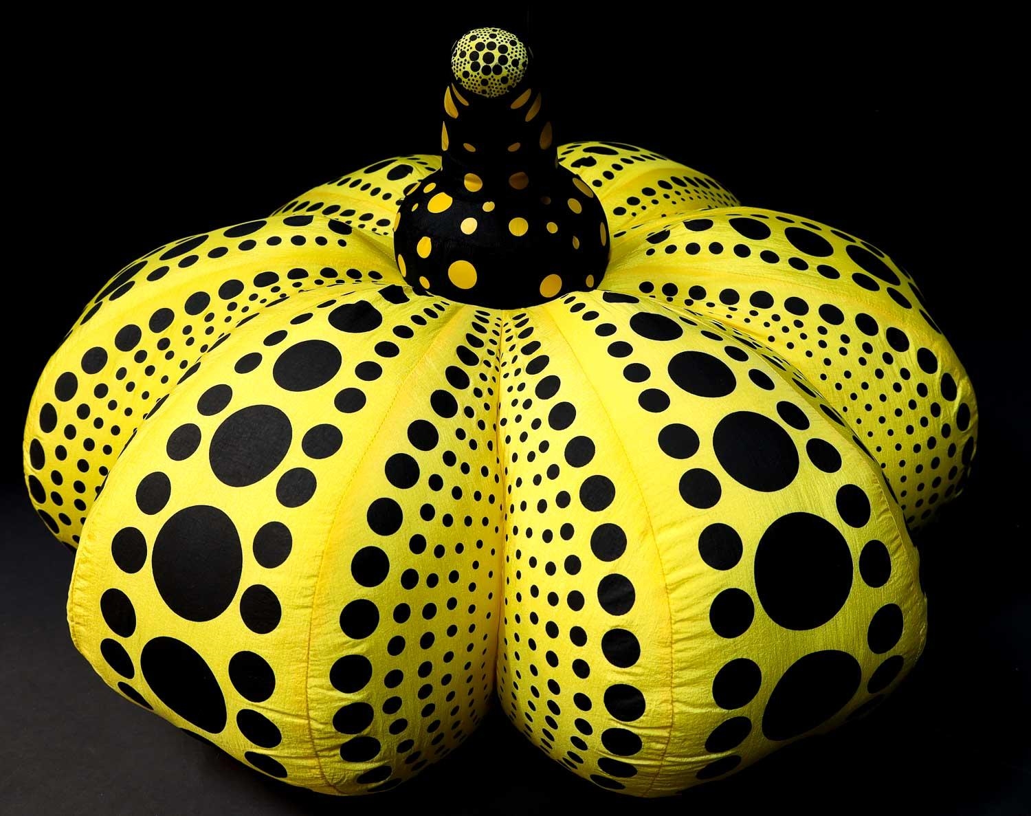 Yayoi Kusama | Dots Obsession Red Pumpkin Sculpture | MutualArt