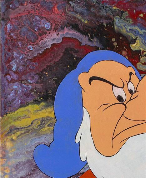 Michael Hollow | Grumpy Dwarf (2023) | MutualArt