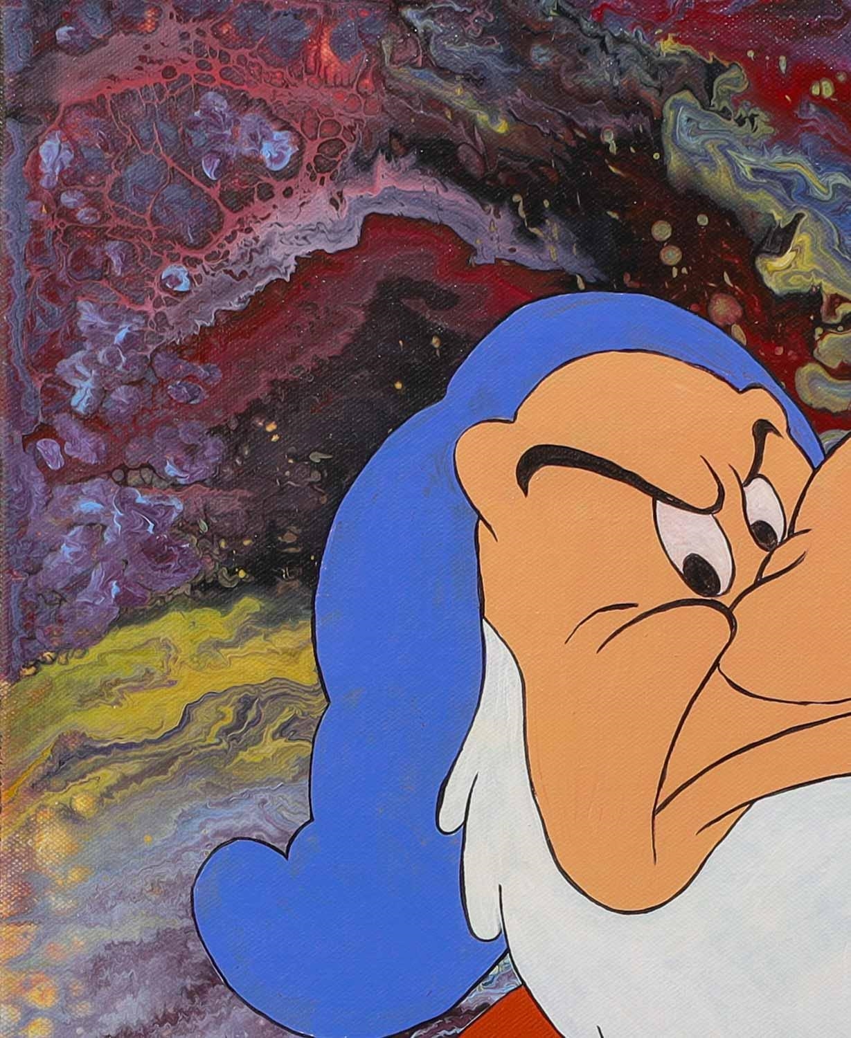 Michael Hollow | Grumpy Dwarf (2023) | MutualArt