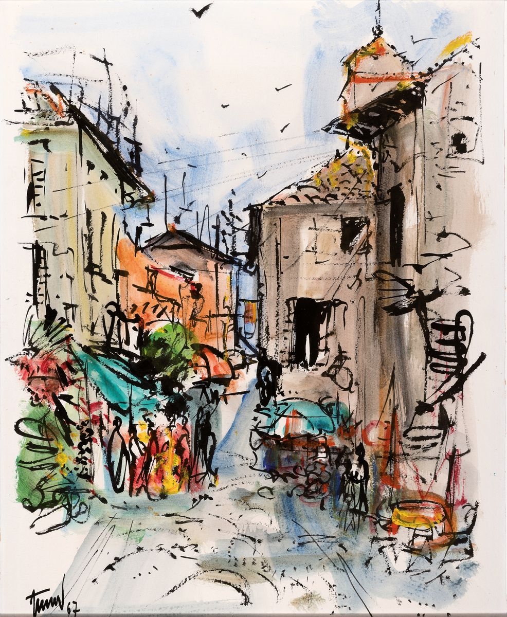 Georg Günther Zeuner | Italian views | MutualArt