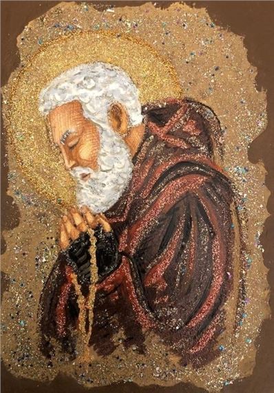 Alexander Antanenka | Padre Pio | MutualArt
