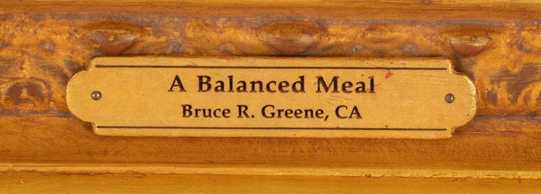 Bruce Greene | A Balanced Meal | MutualArt