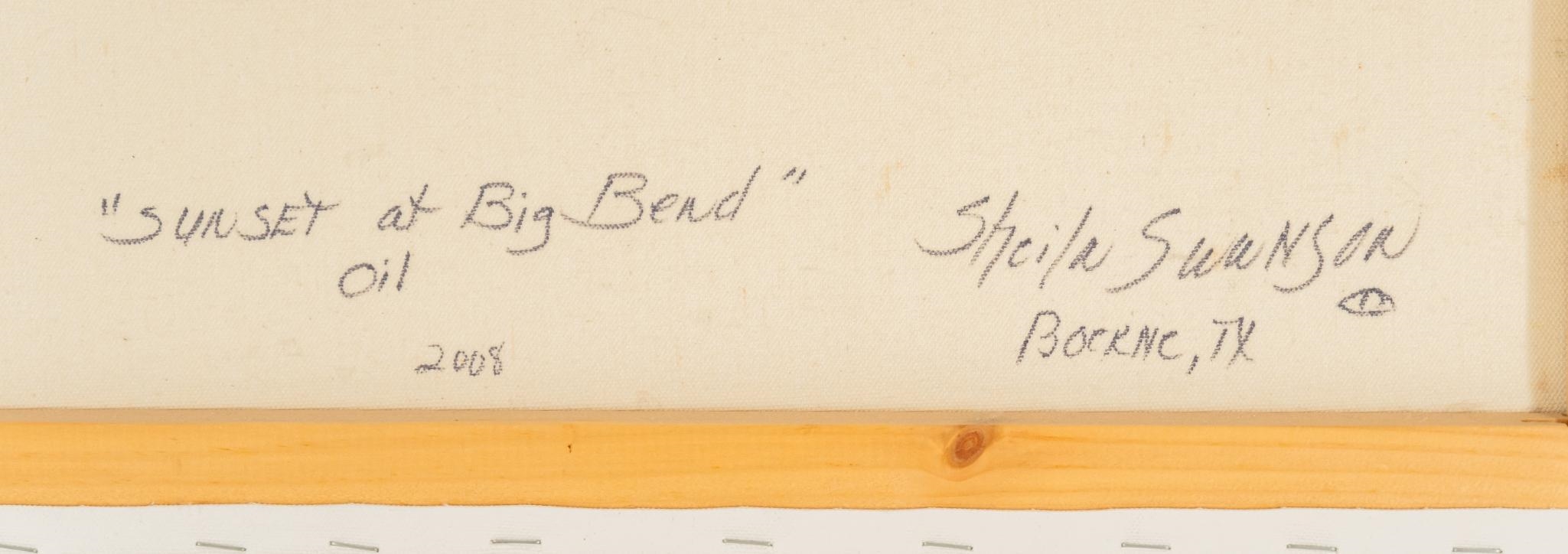 Sheila Swanson | Sunset at Big Bend, 2008 (2008) | MutualArt