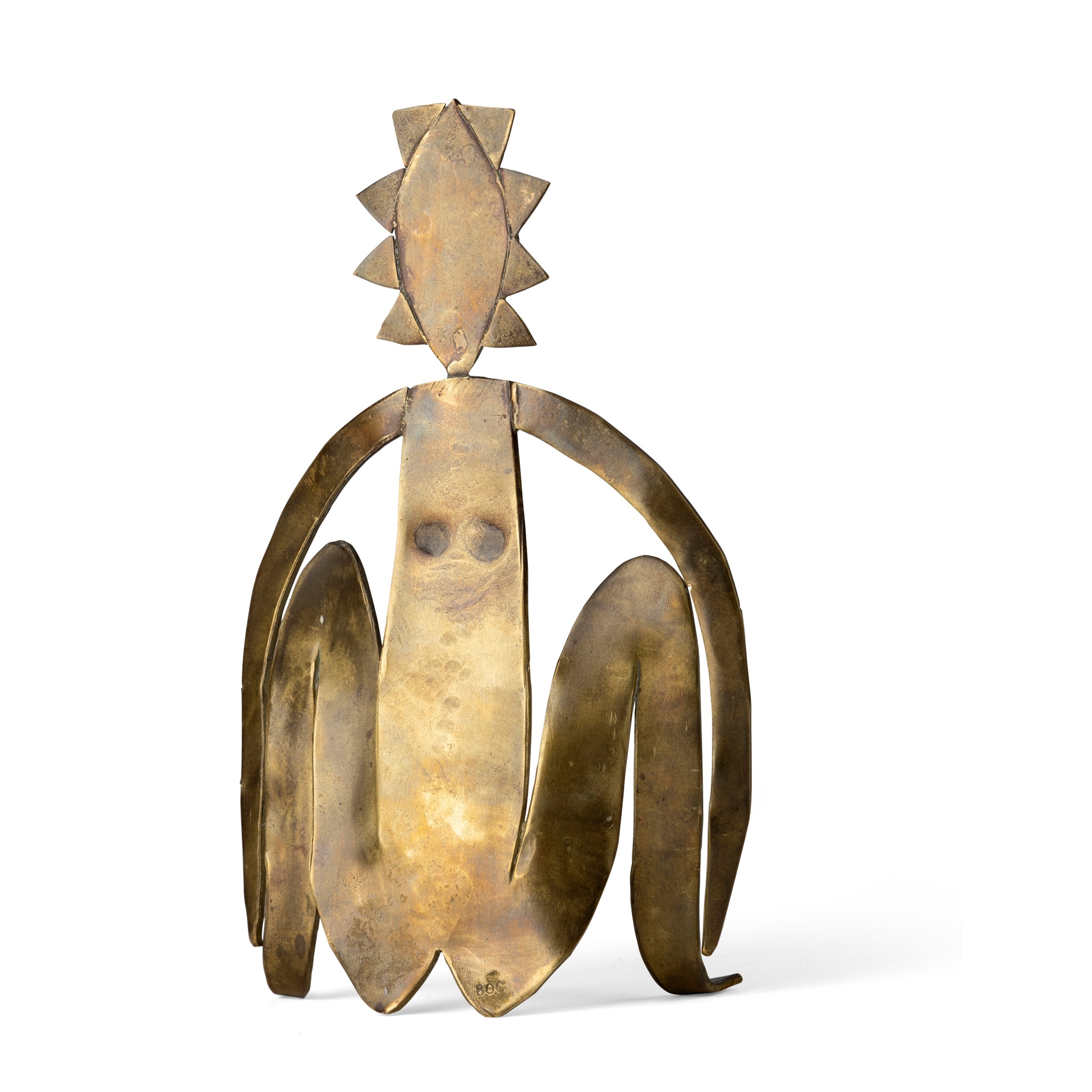 Breon O'Casey | Crouching Figure | MutualArt