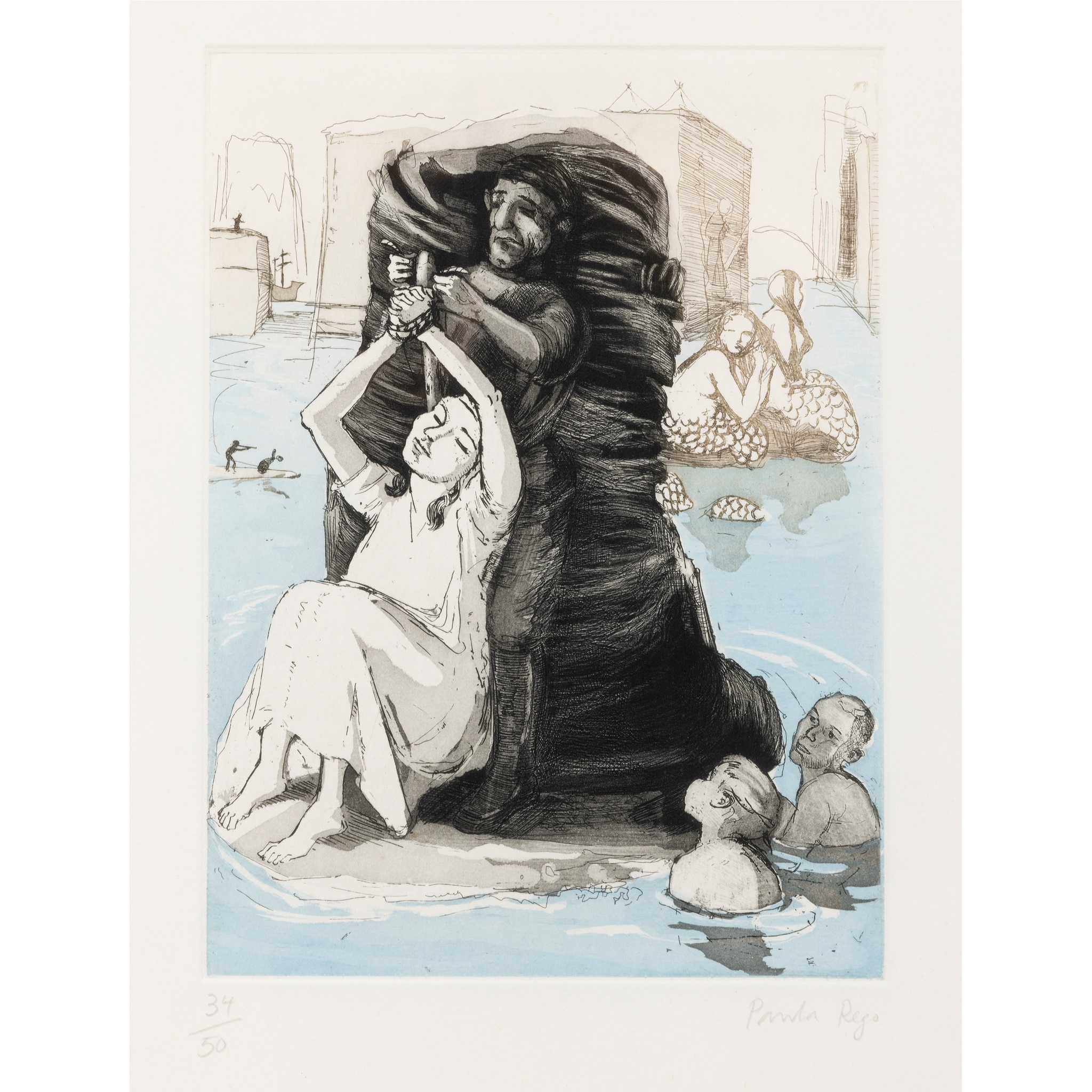 Paula Rego | Tiger Lily on Marooners' Rock | MutualArt