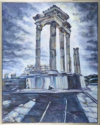 Basma Rezgui | Ancient Roman ruins at Dougga, Tunisia, 2020, (2020 ...