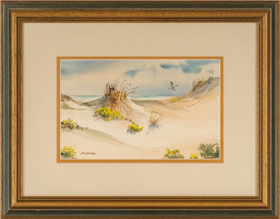 Jim Jones | Texas Gulf Coast sand dunes | MutualArt
